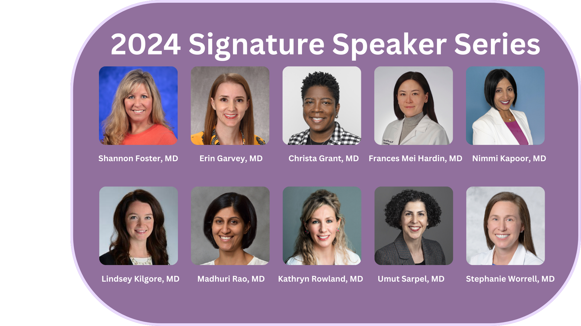 Signature Speaker Series